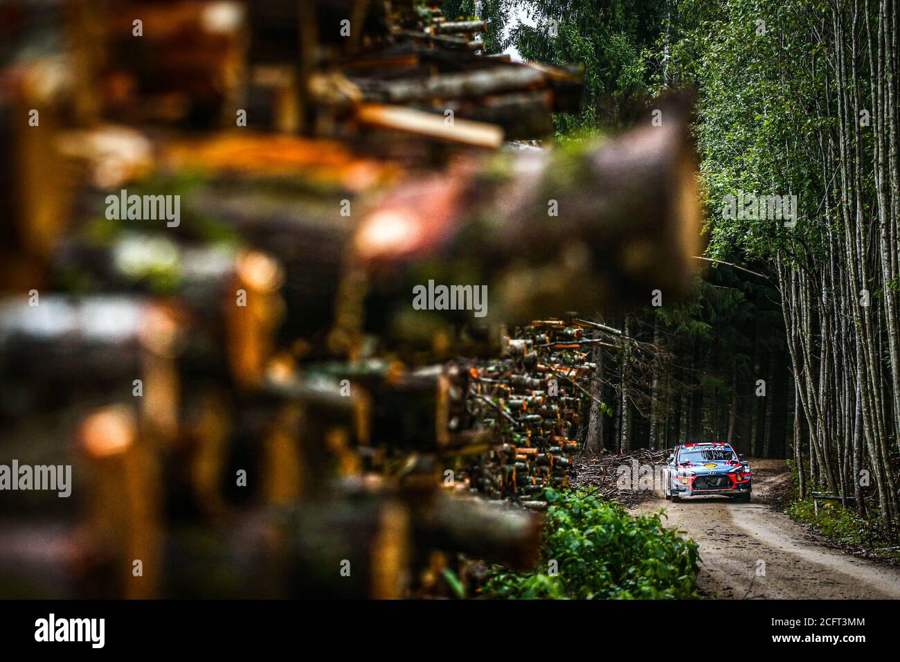08 TANAK Ott (EST), JARVEOJA Martin (EST), Hyundai i20 Coupe WRC ...