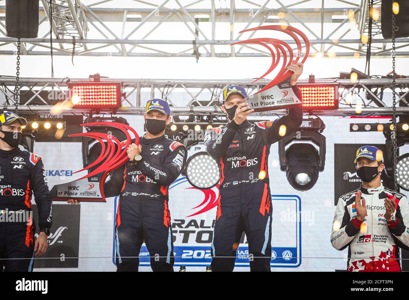 08 TANAK Ott (EST), JARVEOJA Martin (EST), Hyundai i20 Coupe WRC ...