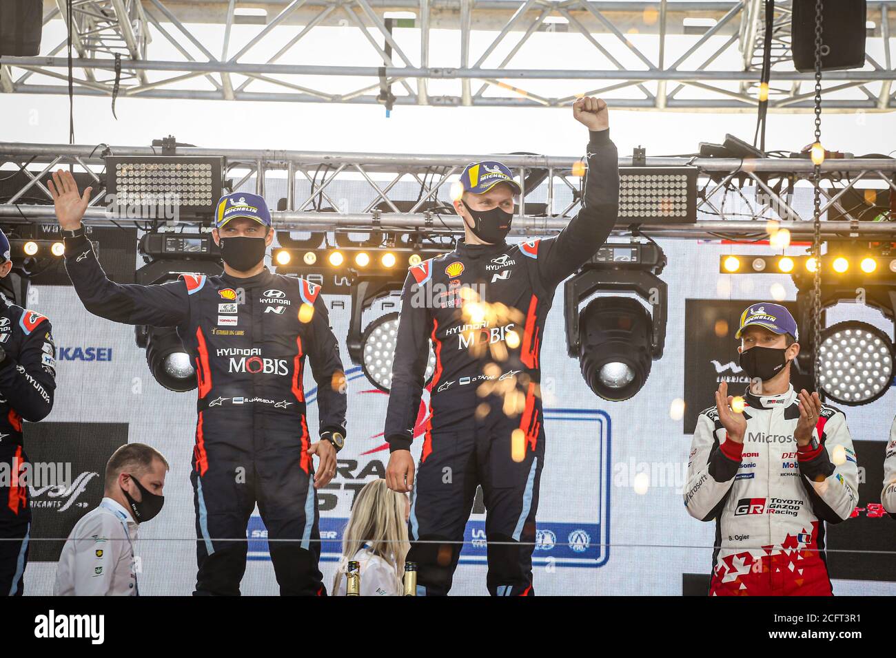 08 TANAK Ott (EST), JARVEOJA Martin (EST), Hyundai i20 Coupe WRC ...