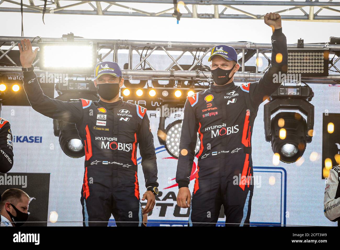 08 TANAK Ott (EST), JARVEOJA Martin (EST), Hyundai i20 Coupe WRC ...