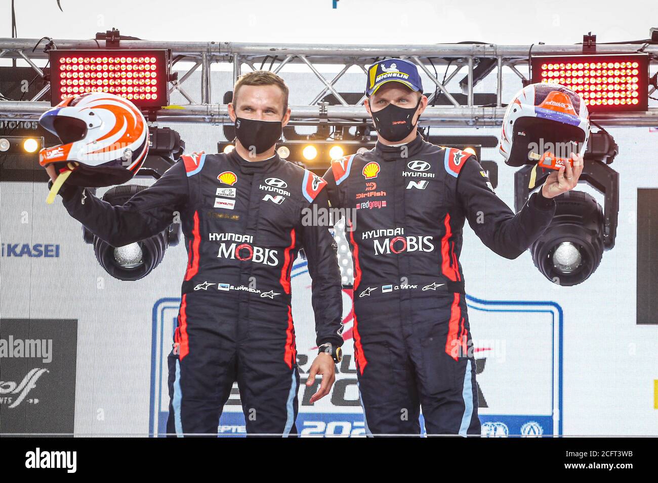 08 TANAK Ott (EST), JARVEOJA Martin (EST), Hyundai i20 Coupe WRC ...