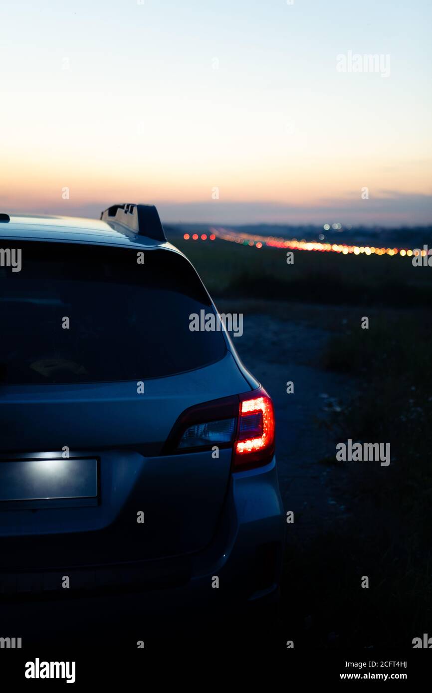 Car Taillights High Resolution Stock Photography and Images - Alamy
