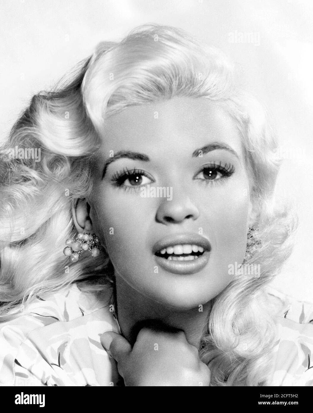 Jayne Mansfield (nee Vera Jayne Palmer, 1933-1967), publicity portrait for the film "Kiss Them ...