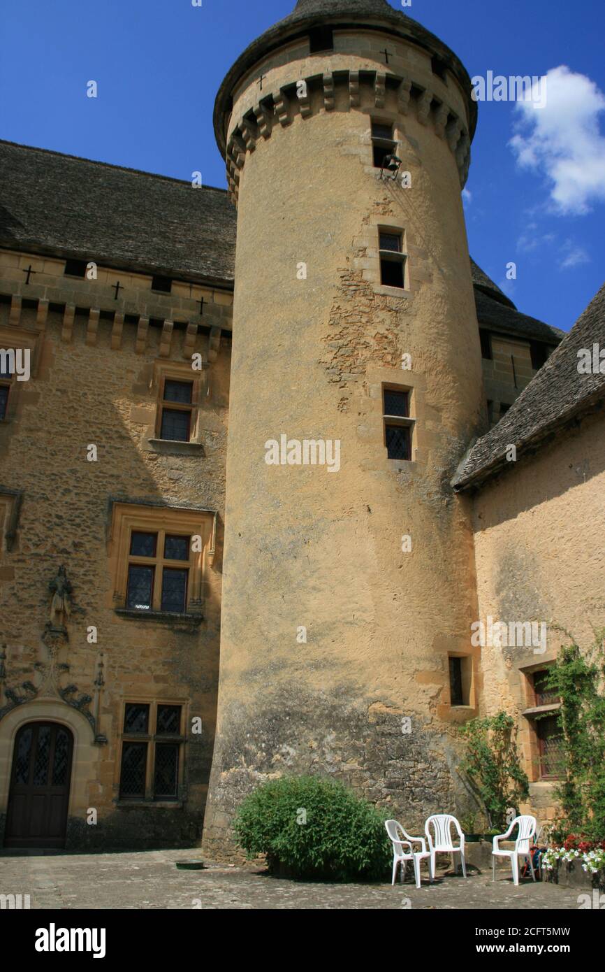Puymartin castle hi-res stock photography and images - Alamy