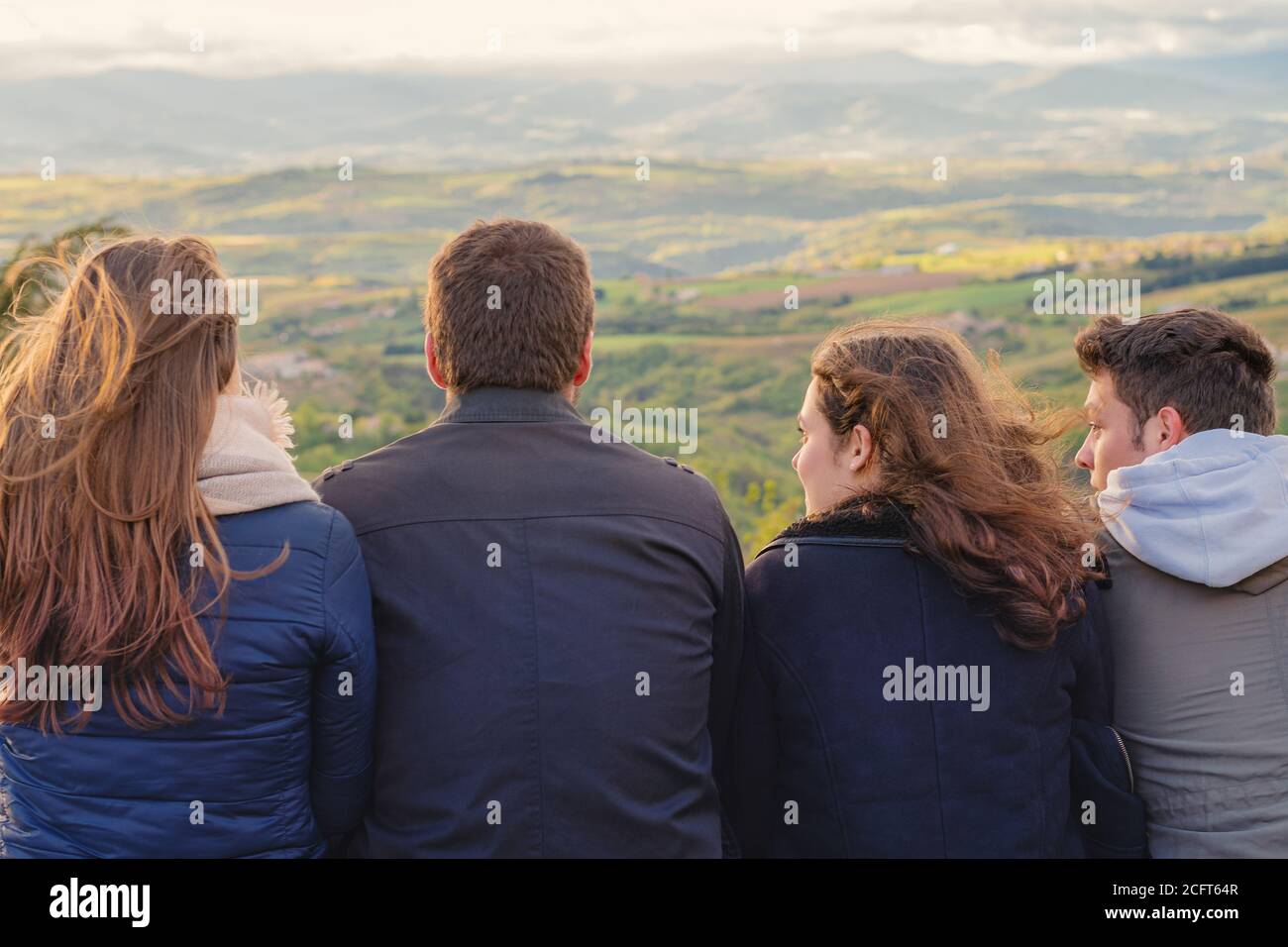 Church group talking hi-res stock photography and images - Alamy