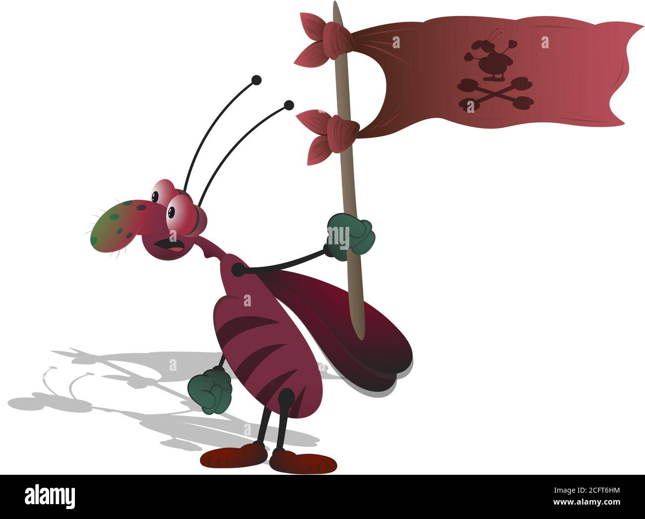 Drawn in cartoon style for the design of postcards, posters and ...