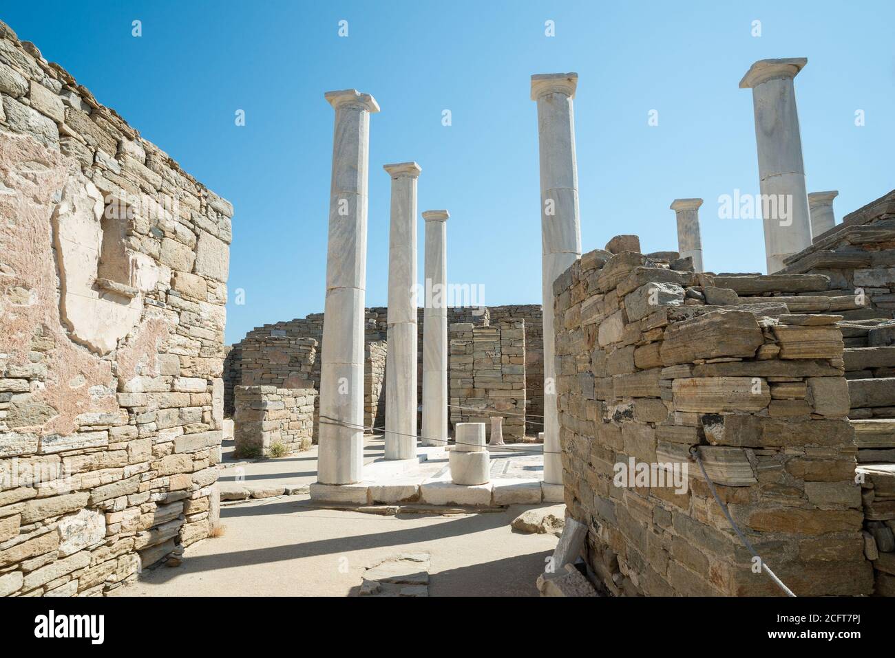 Delos island greece archaeological museum hi-res stock photography and ...