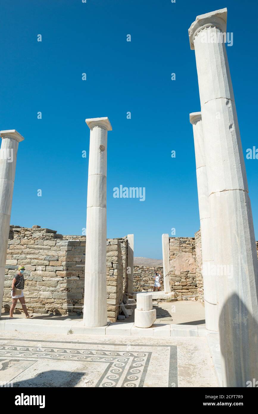 Delos, Cyclades, Greece Stock Photo - Alamy