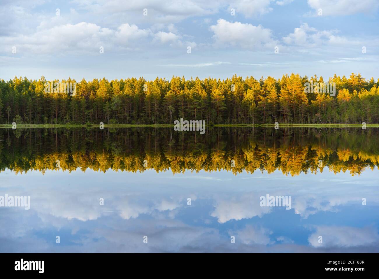 Symmetrical landscape hi-res stock photography and images - Alamy