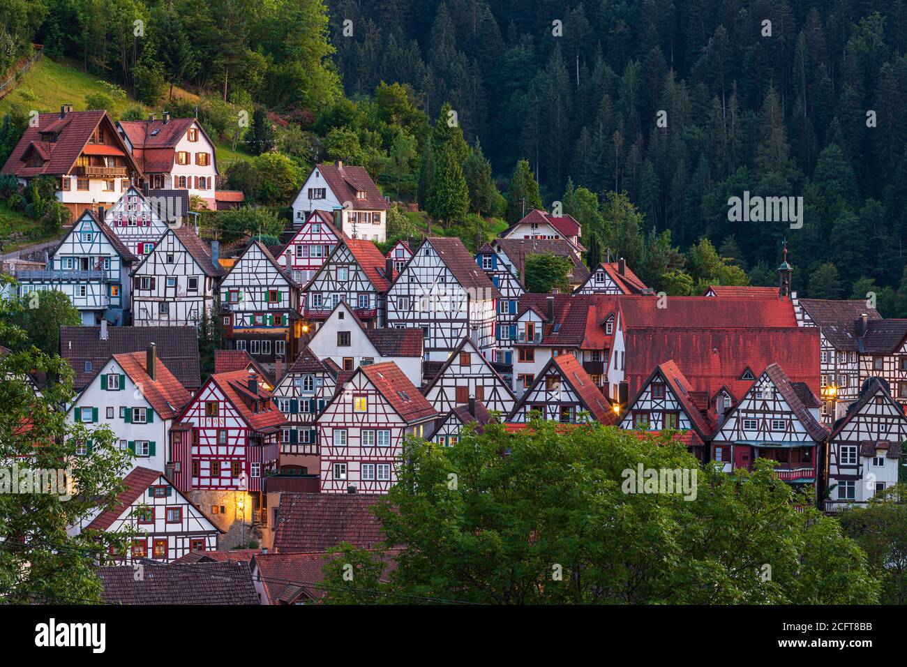 Germany baden wurttemberg rottweil town house hi-res stock photography ...