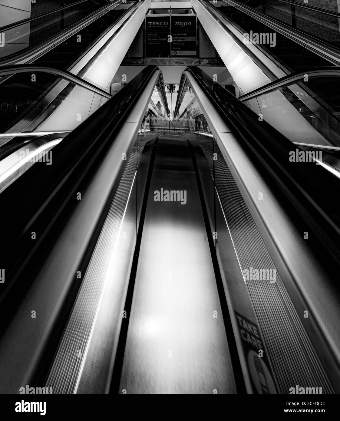 Elevator construction Black and White Stock Photos & Images - Alamy