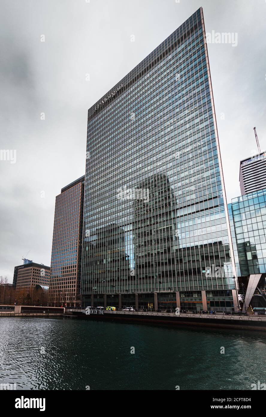 Modern building design Canary Wharf London Stock Photo - Alamy
