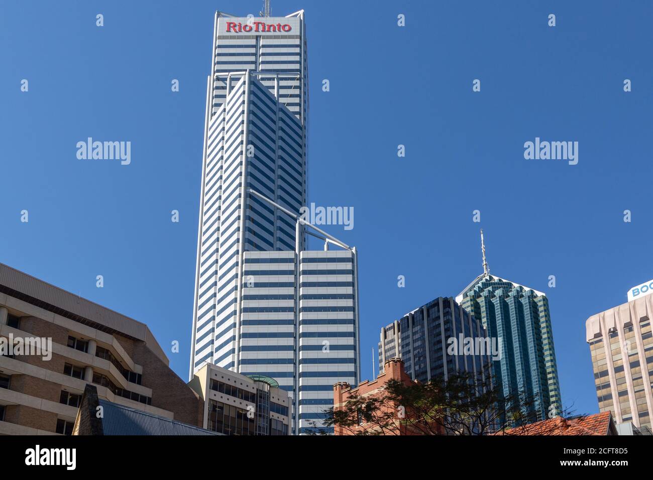 Buildings on Central Park, Perth, Western Australia Stock Photo - Alamy