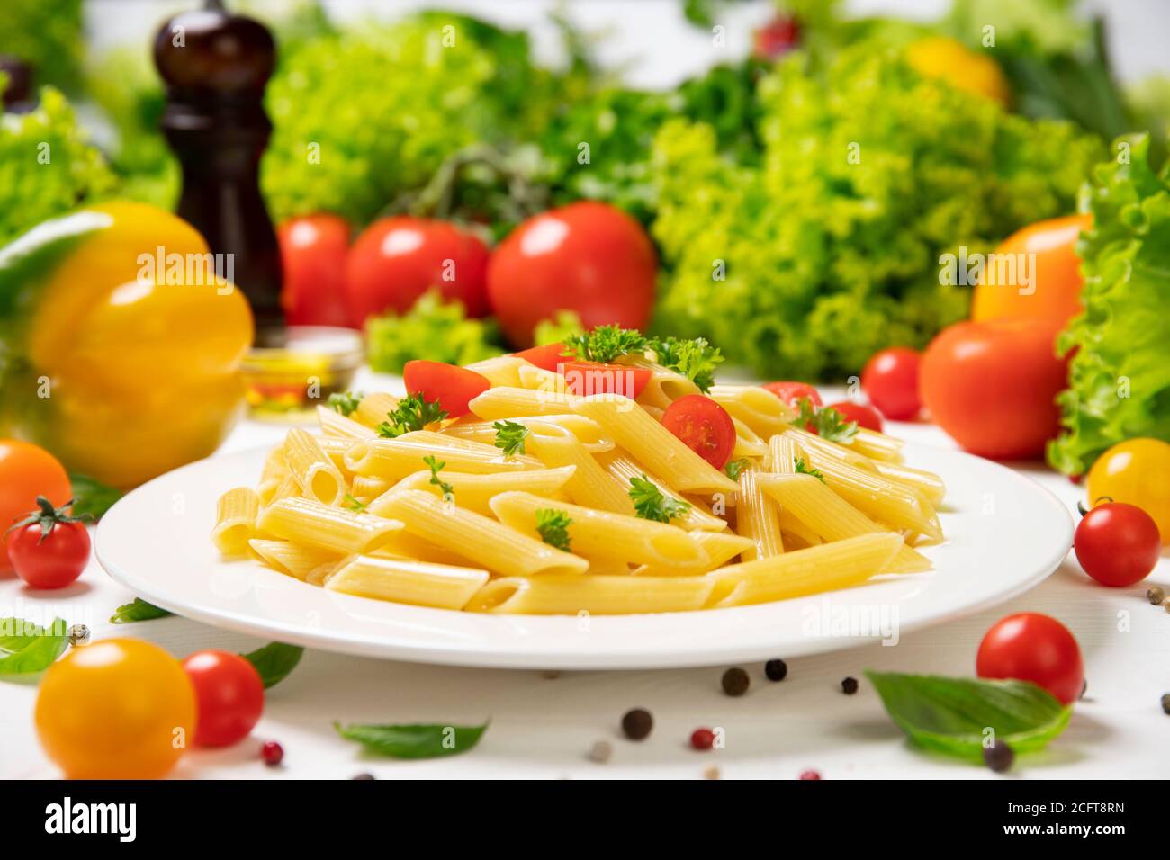 Penne rigate hi-res stock photography and images - Alamy