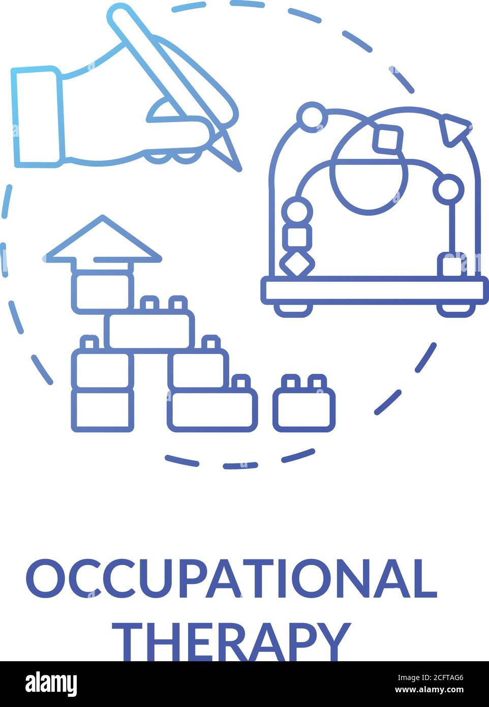 Occupational Therapy Icon Occupational Therapy Icon Vector Art, Icons,