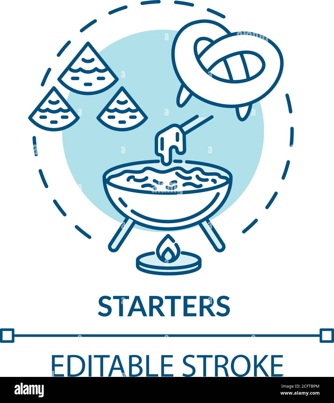 Starters concept icon Stock Vector Image & Art - Alamy