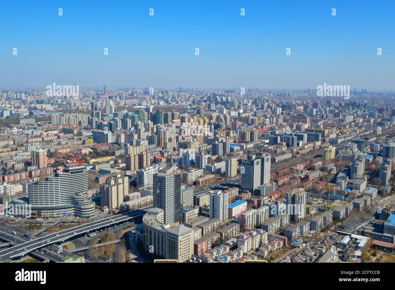 Aerial view of beijing hi-res stock photography and images - Alamy