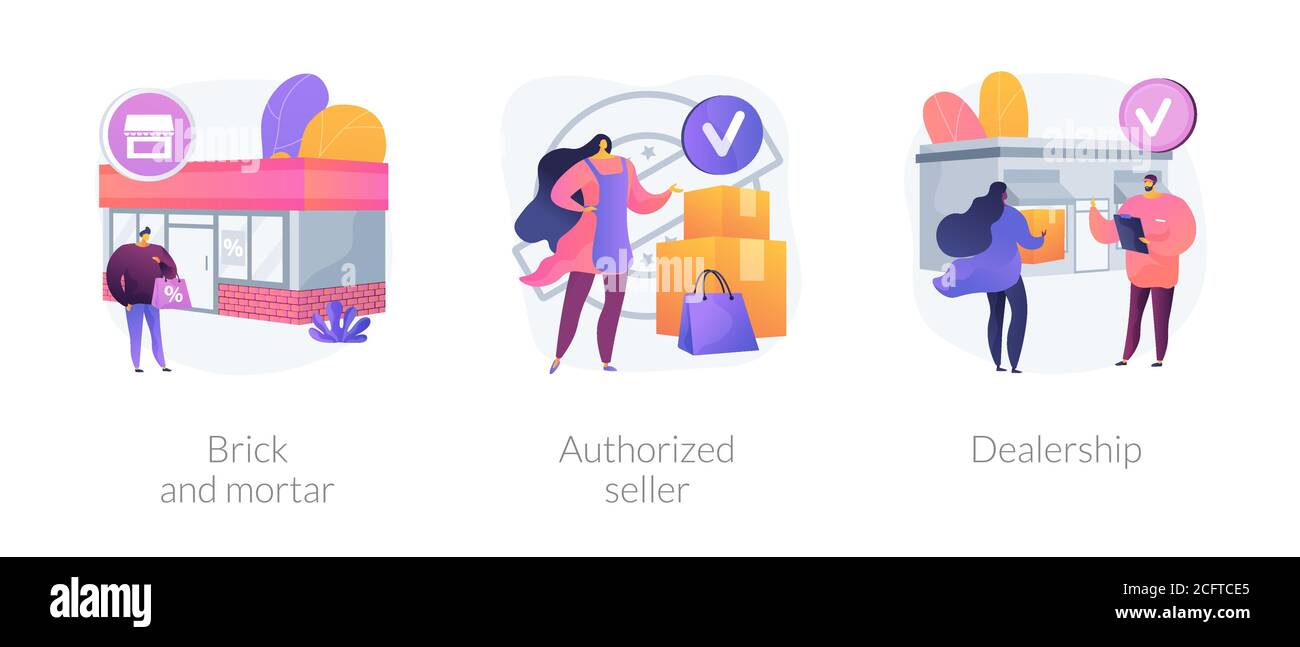 Authorized retailer Stock Vector Images - Alamy