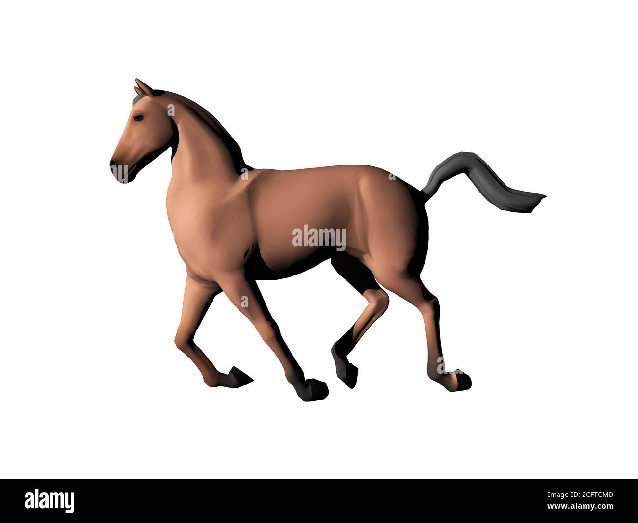 Pferd im Gallop Stock Photo - Alamy