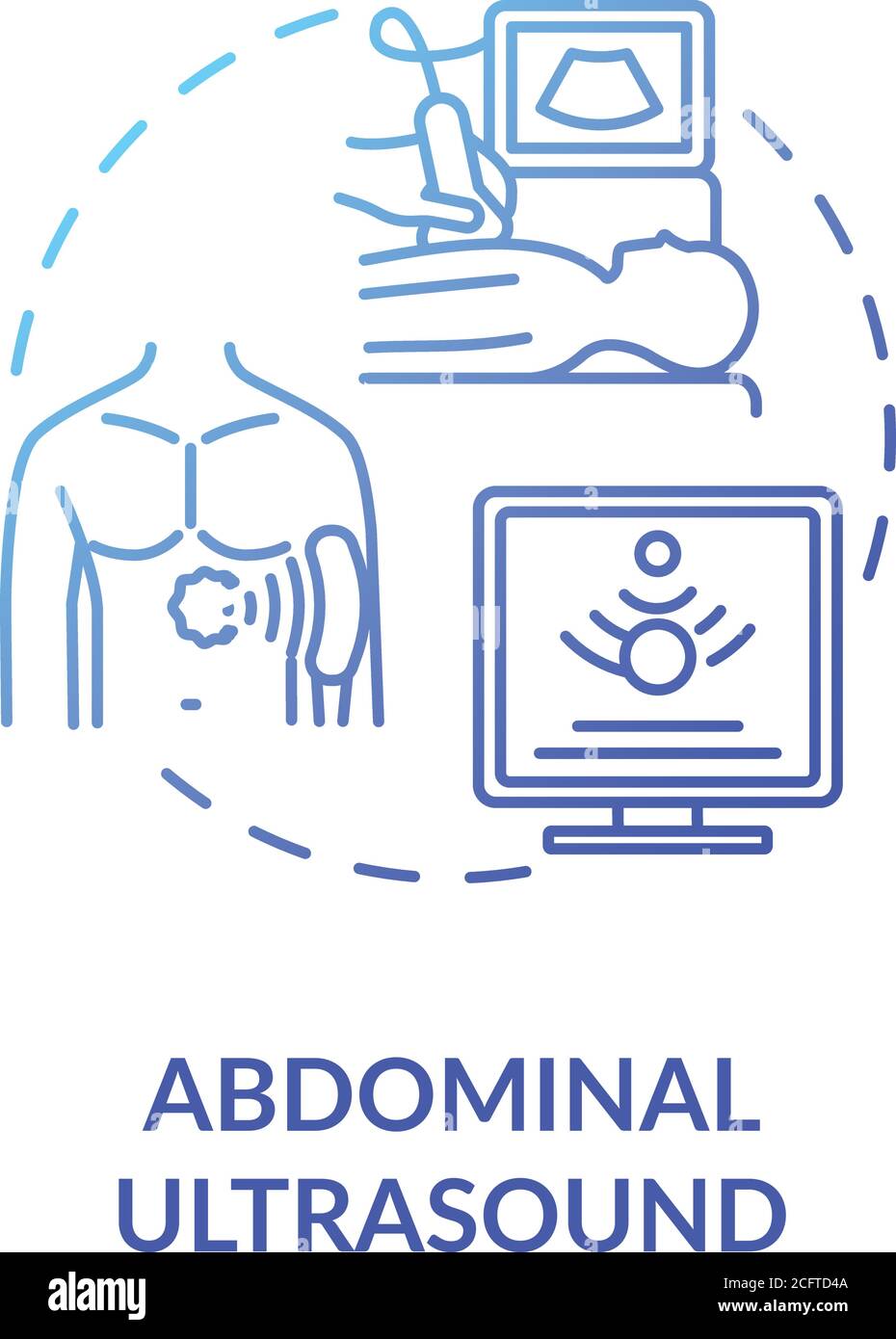 Abdominal examination Cut Out Stock Images & Pictures - Alamy