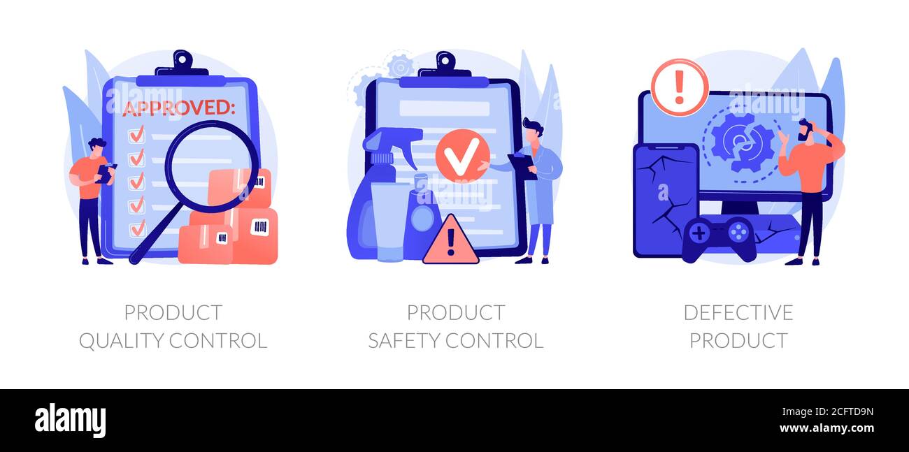 Product manufacturing abstract concept vector illustrations Stock ...