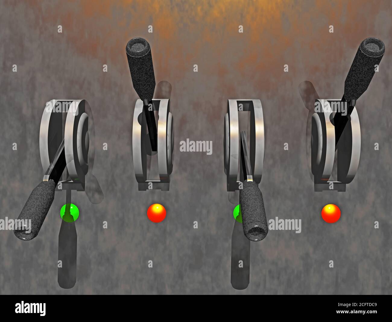 Mechanical lever hi-res stock photography and images - Alamy