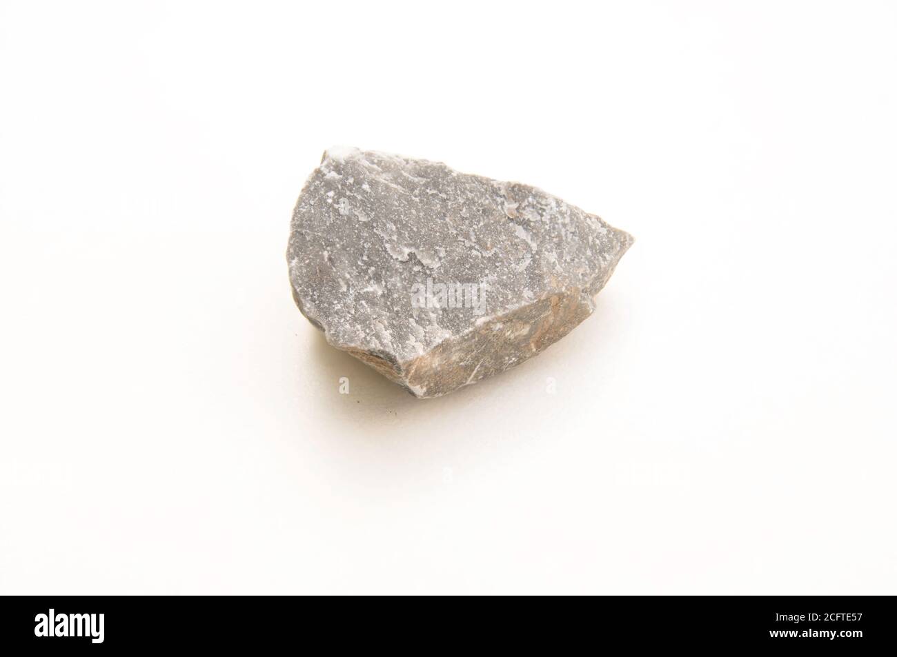 detail of magnetite isolated over white background Stock Photo - Alamy