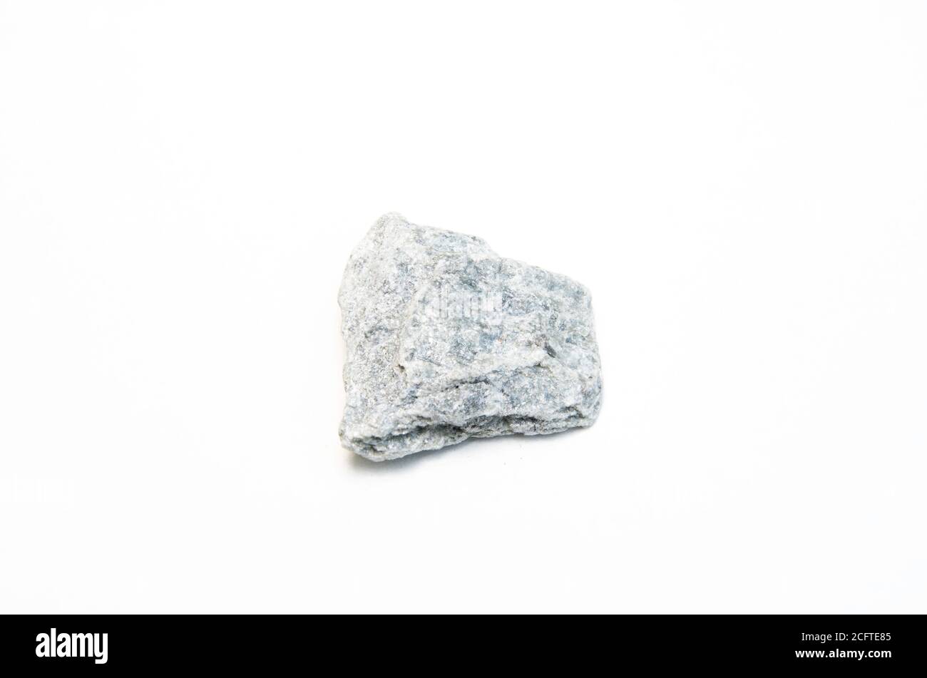detail of talc isolated over white background Stock Photo - Alamy