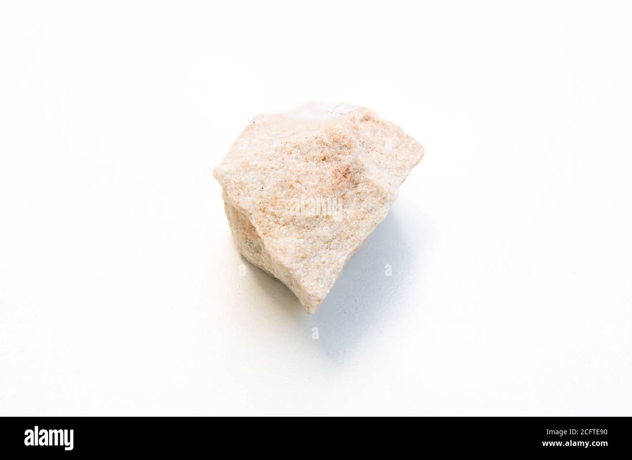 detail of fine sandstone isolated over white background Stock Photo - Alamy