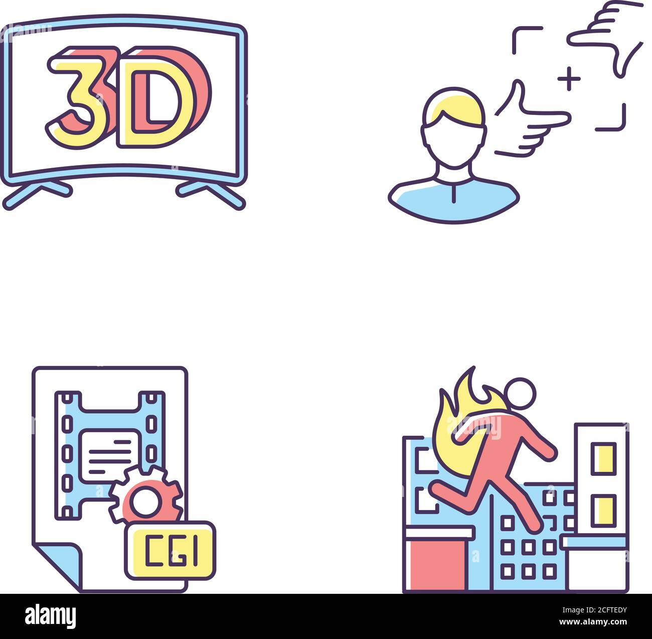 Theatre production screen hi-res stock photography and images - Alamy