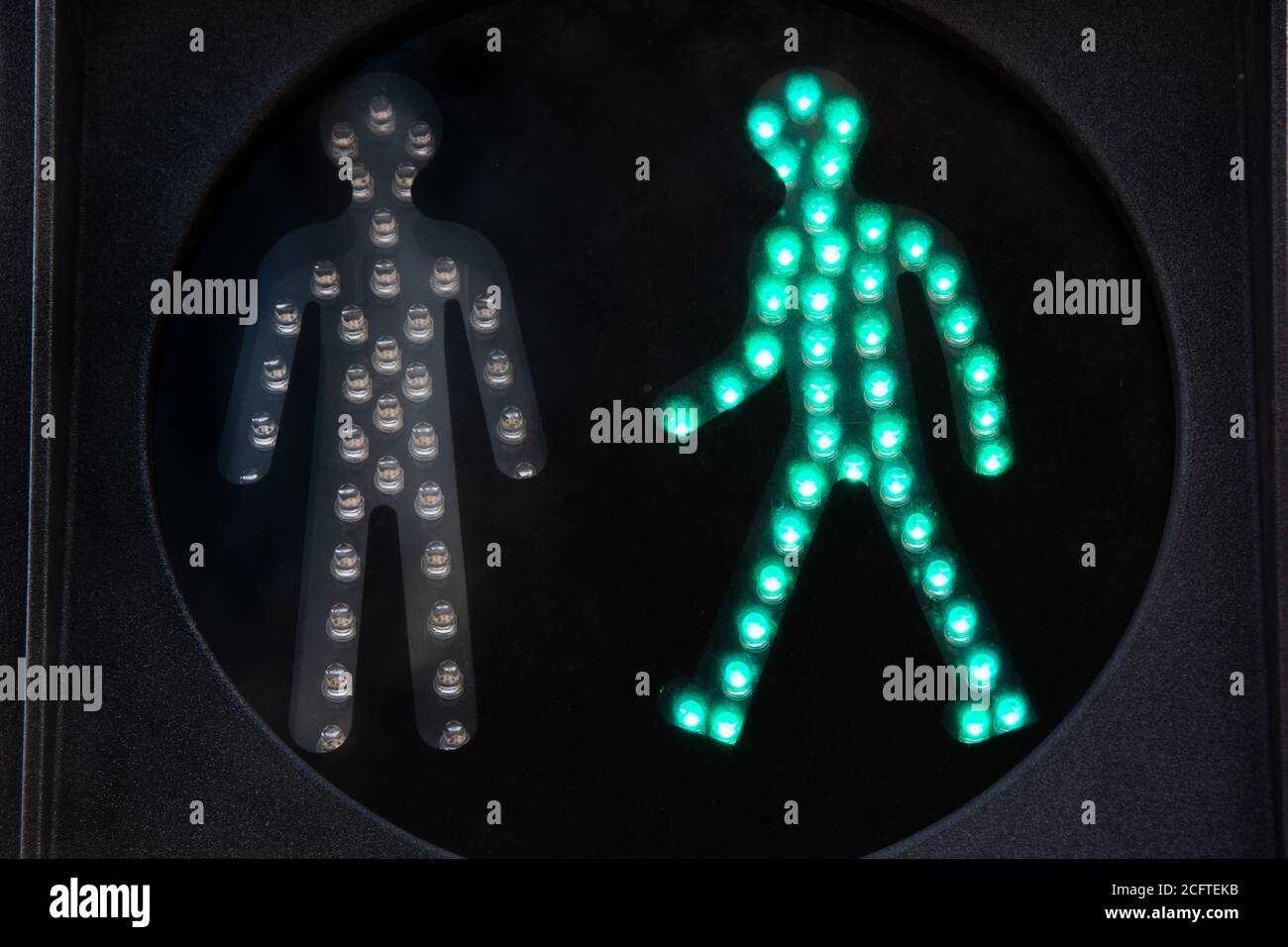 Pedestrian led traffic light hi-res stock photography and images - Alamy