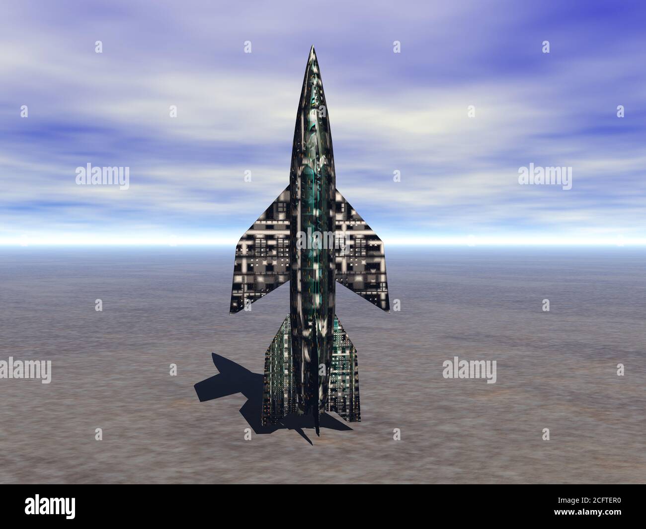 Rocket Before Launch Stock Photo - Alamy