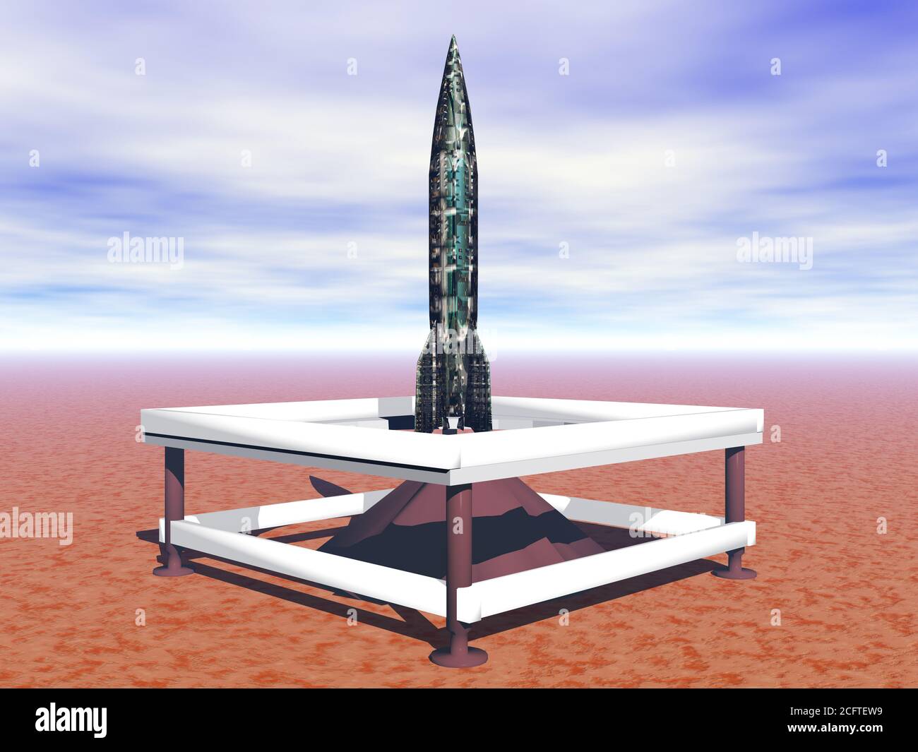 Rocket Before Launch Stock Photo - Alamy Rocket Before Launch Stock Photo - Alamy