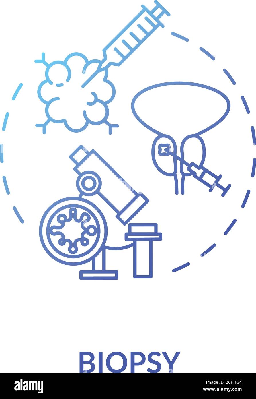 Biopsy concept icon Stock Vector Image & Art - Alamy