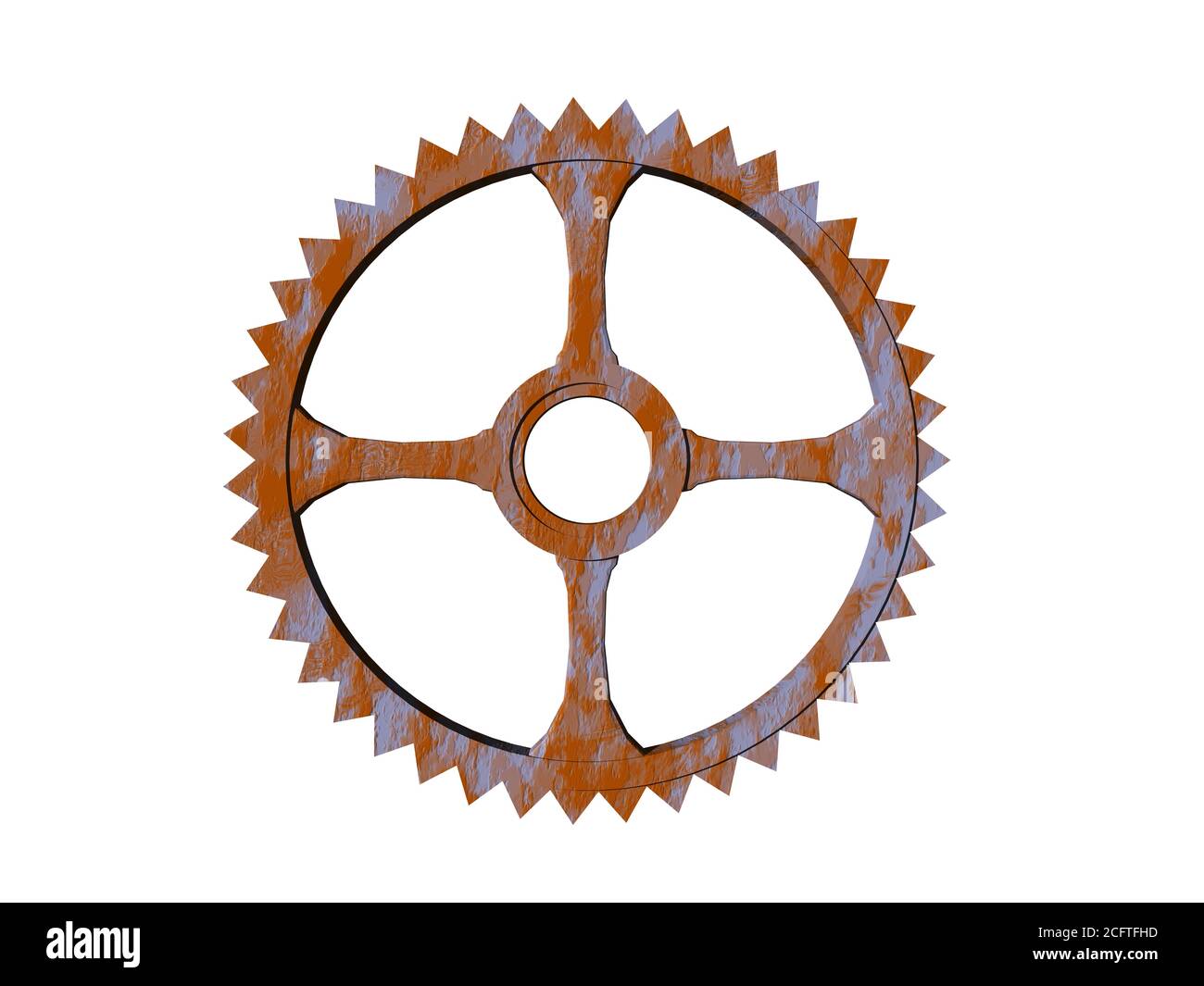 round metal gear Stock Photo - Alamy