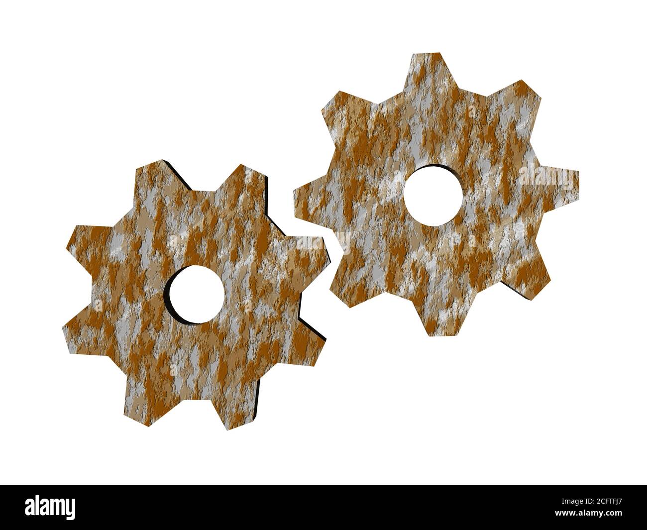 round metal gear Stock Photo - Alamy