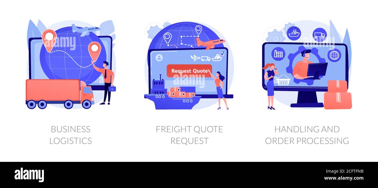 Smart logistics Cut Out Stock Images & Pictures - Alamy