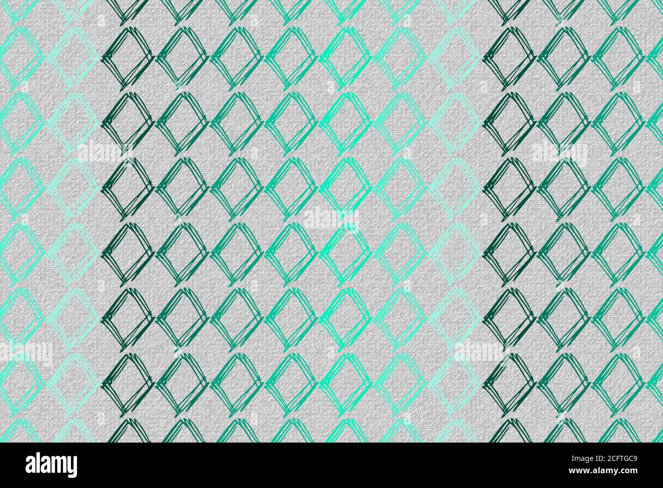 Seamless green color gradient diamond pattern with gray background ...