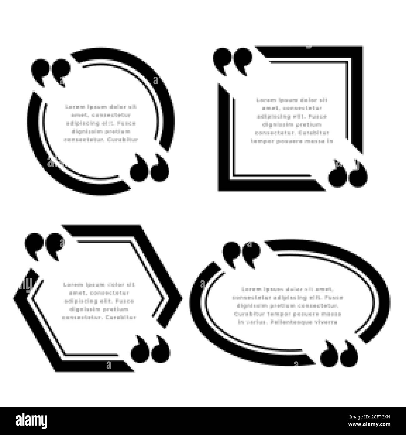 Frame four lines Stock Vector Images - Alamy