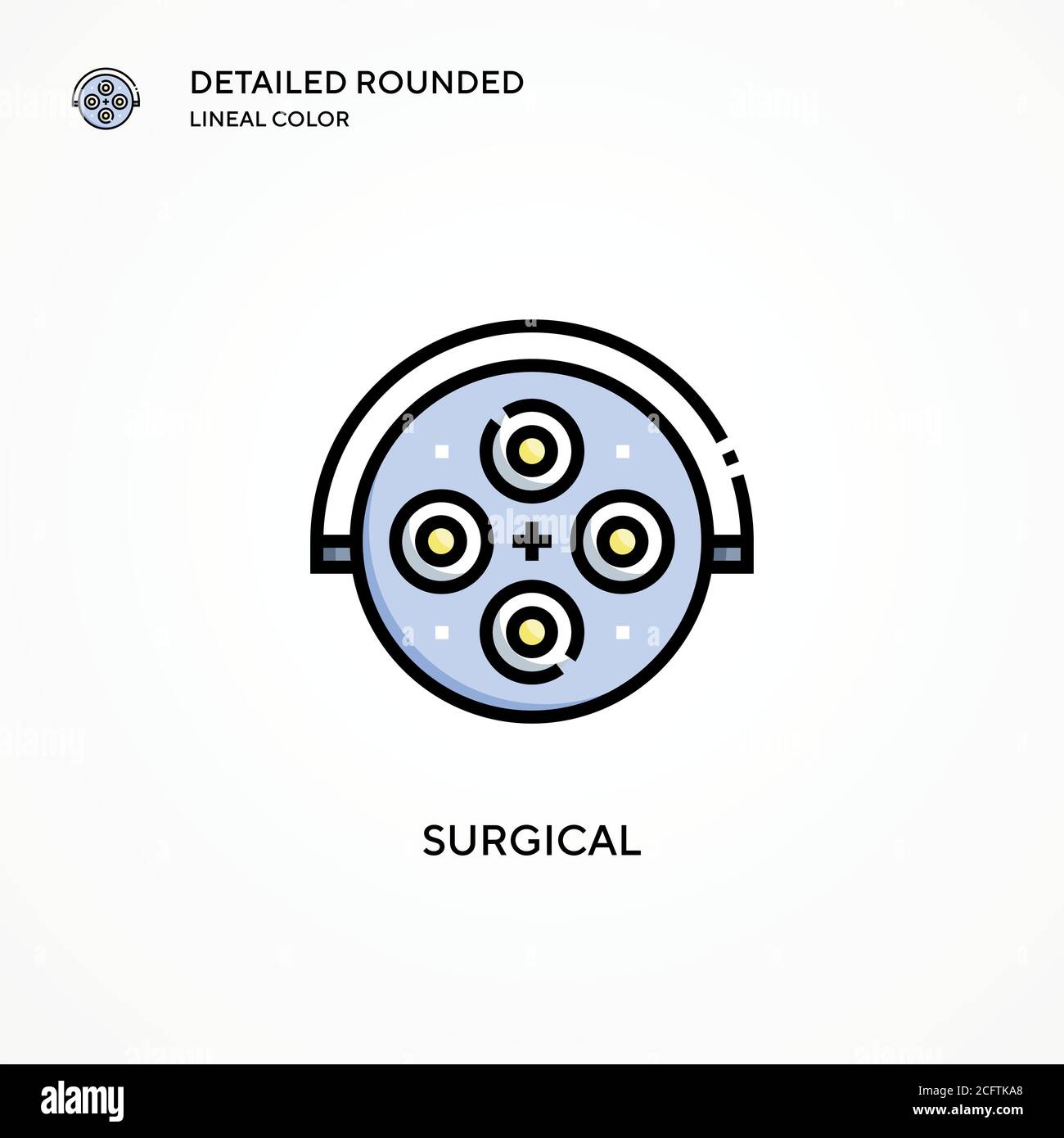 Surgical vector icon. Modern vector illustration concepts. Easy to edit ...