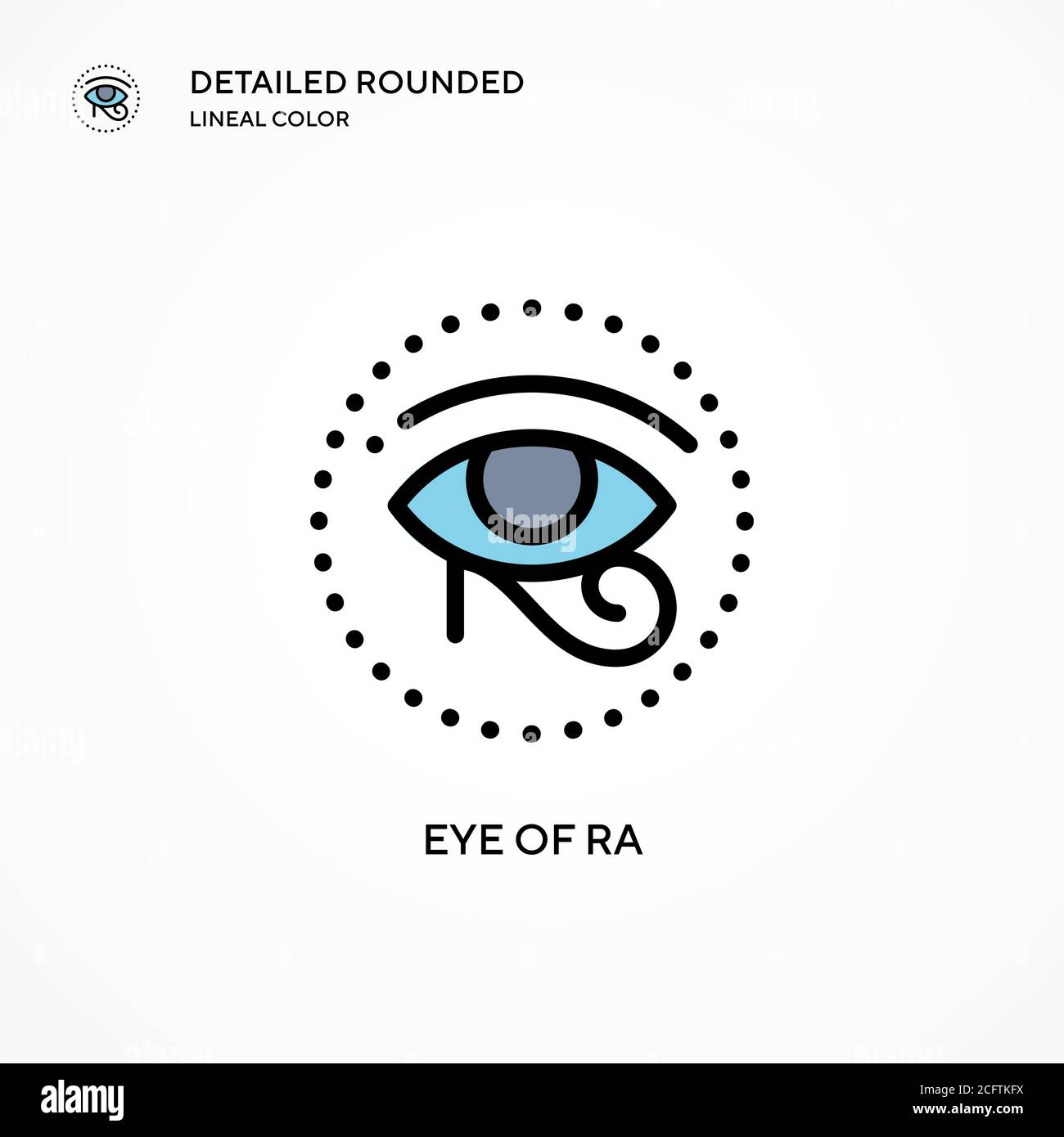 Eye of ra vector icon. Modern vector illustration concepts. Easy to ...