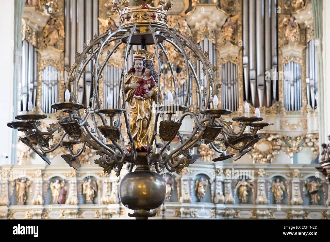 Dominican Gothic church of St Nicholas in Main City in historic centre ...