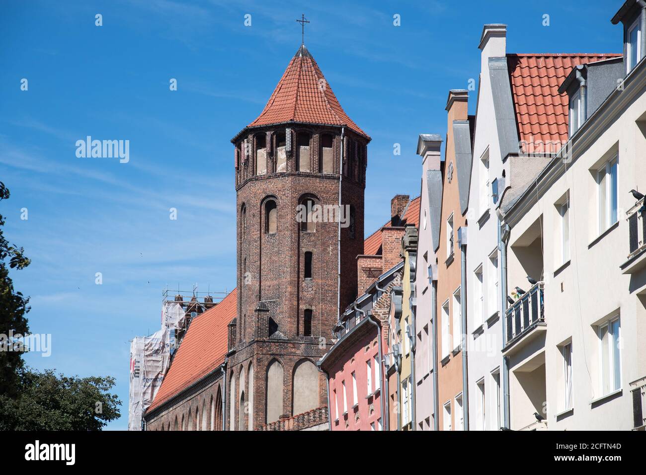 Dominican Gothic church of St Nicholas in Main City in historic centre ...