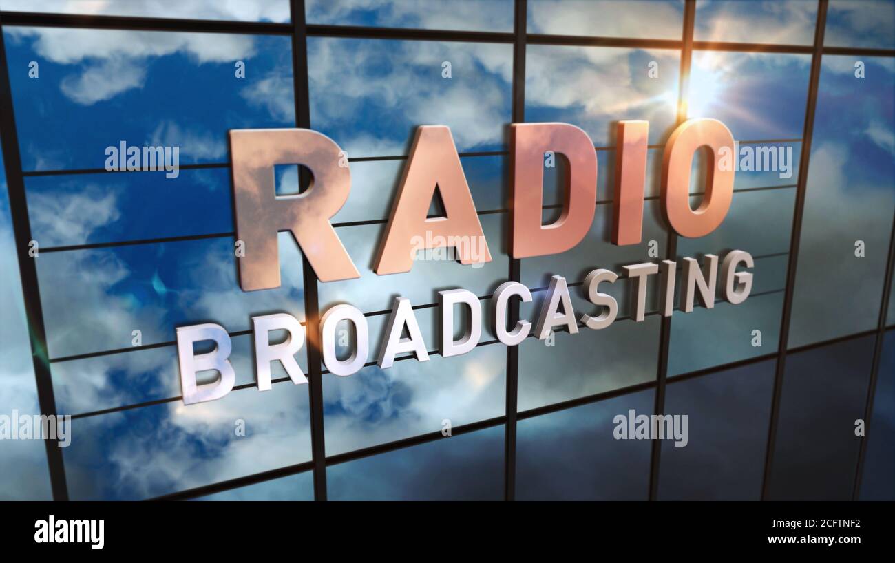 Radio station on air sign hi-res stock photography and images - Alamy