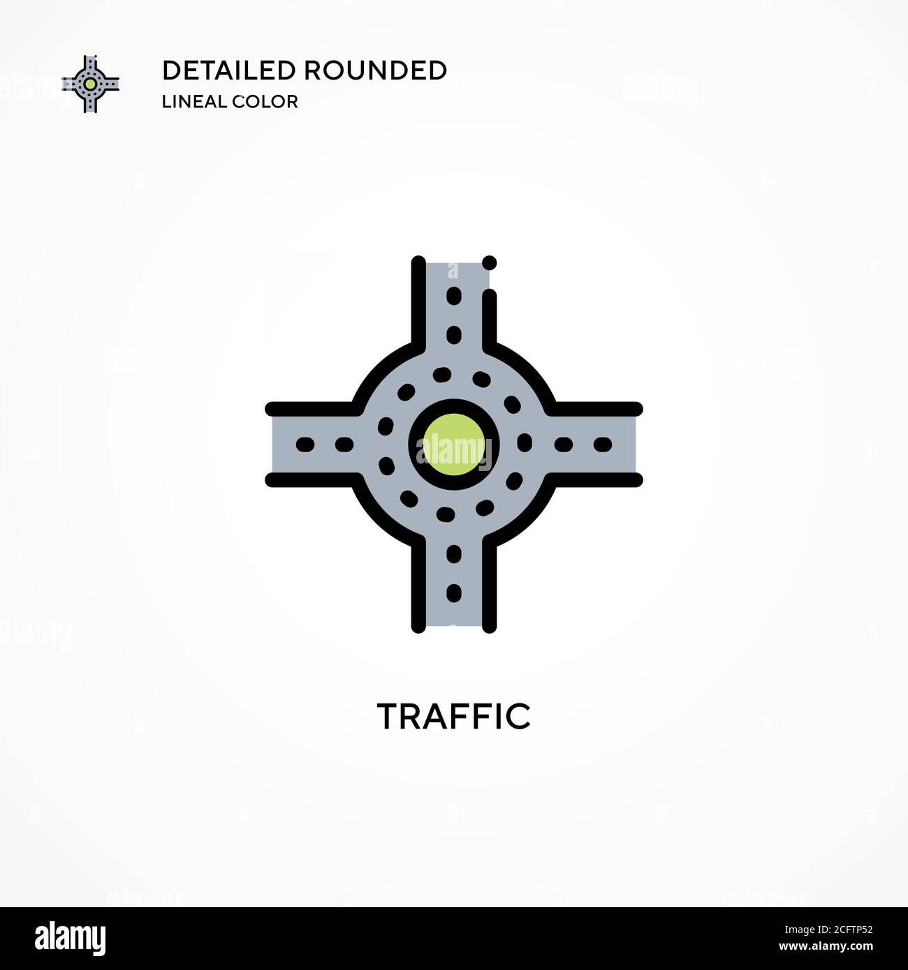 Traffic vector icon. Modern vector illustration concepts. Easy to edit ...