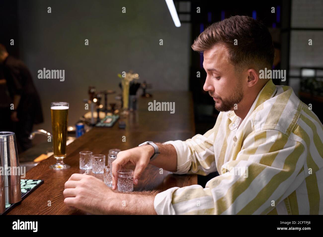 Drinking Alcohol Sad