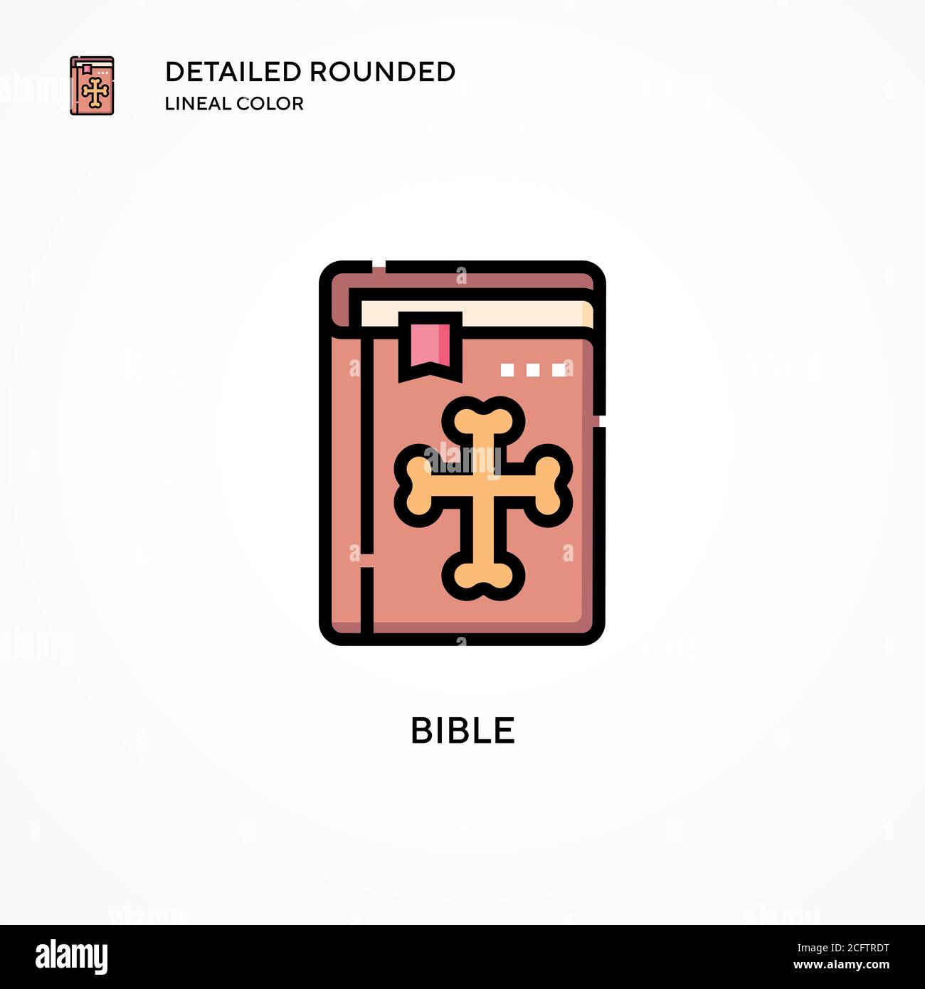 Bible vector icon. Modern vector illustration concepts. Easy to edit ...