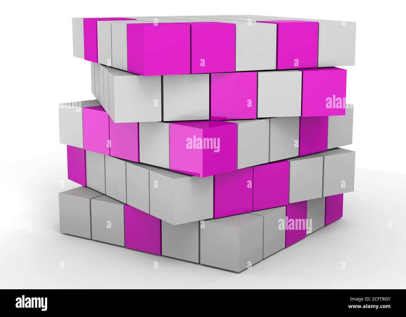 Cube - 3D Stock Photo - Alamy