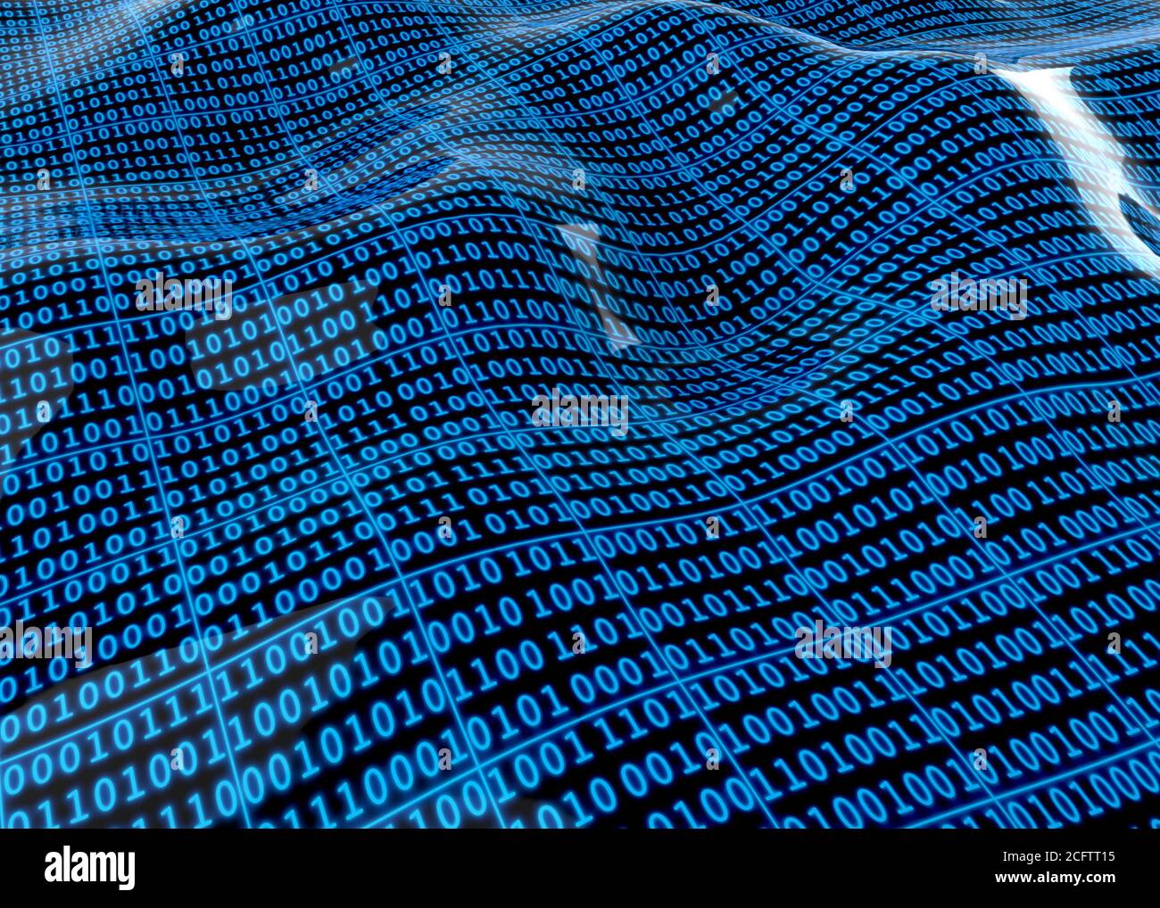 Binary Numbers - 3D Stock Photo - Alamy