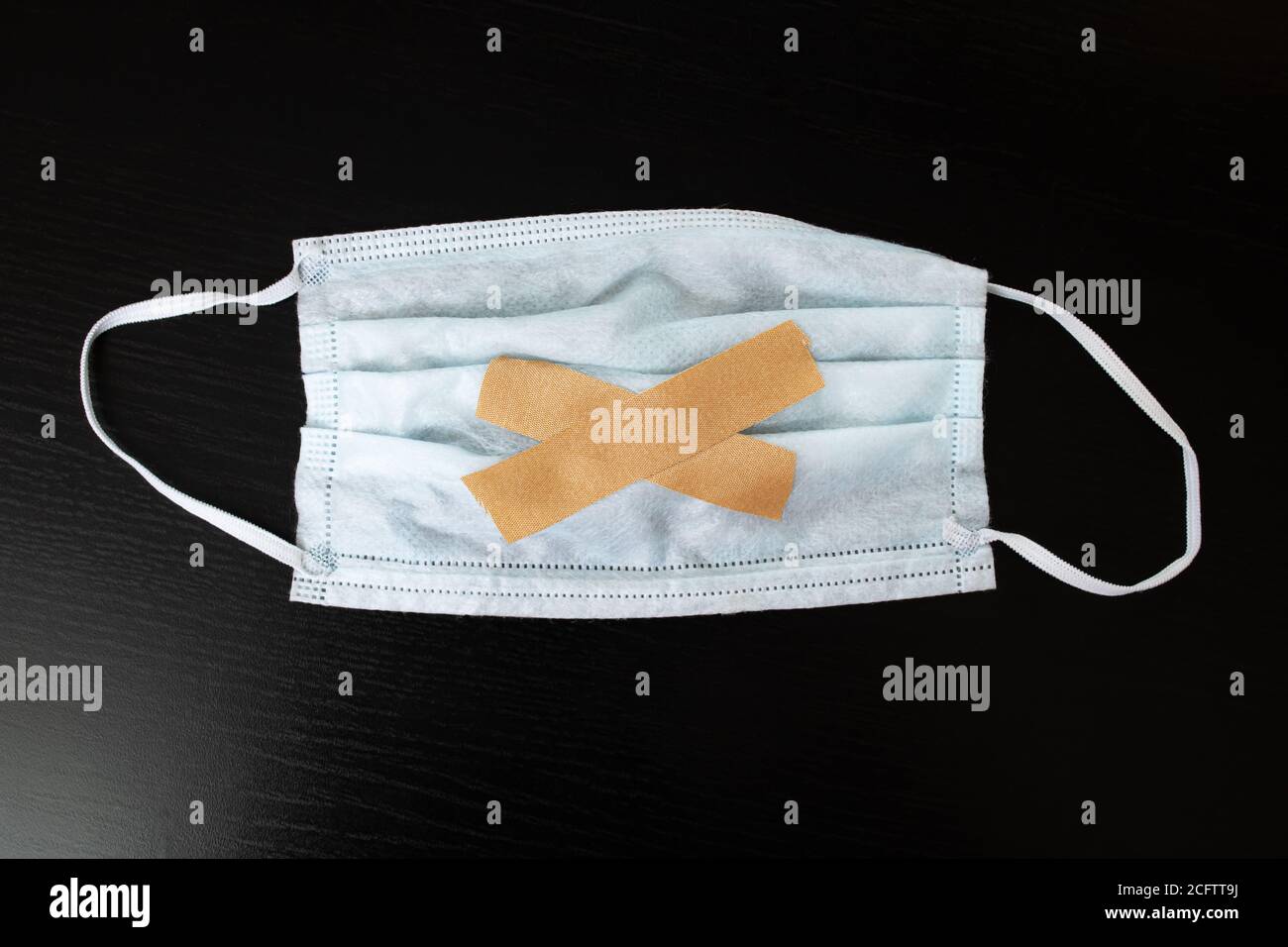 Masking tape cross hi-res stock photography and images - Alamy